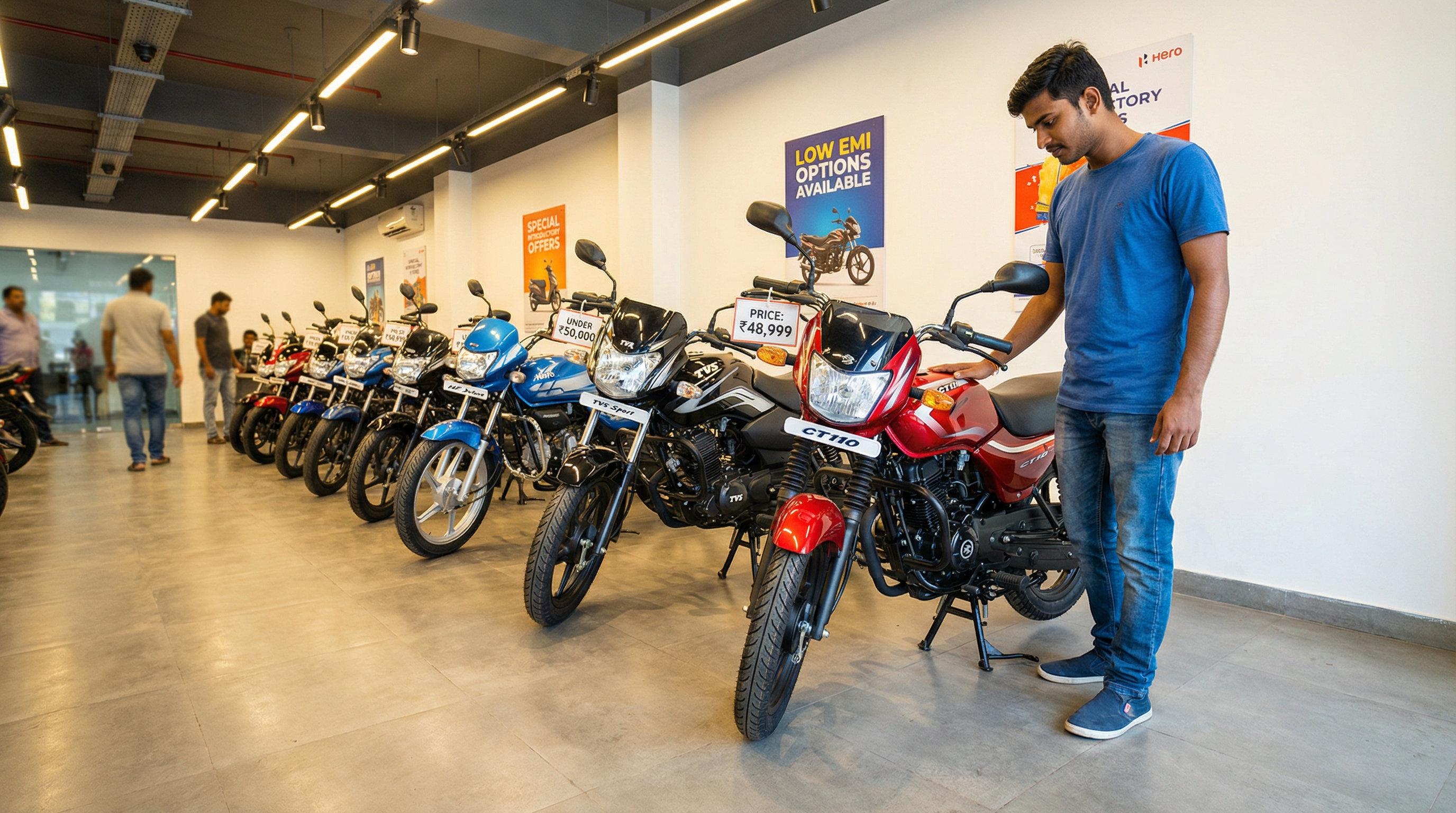 Best Bikes Under ₹50,000 in India 2026 - SellBikes