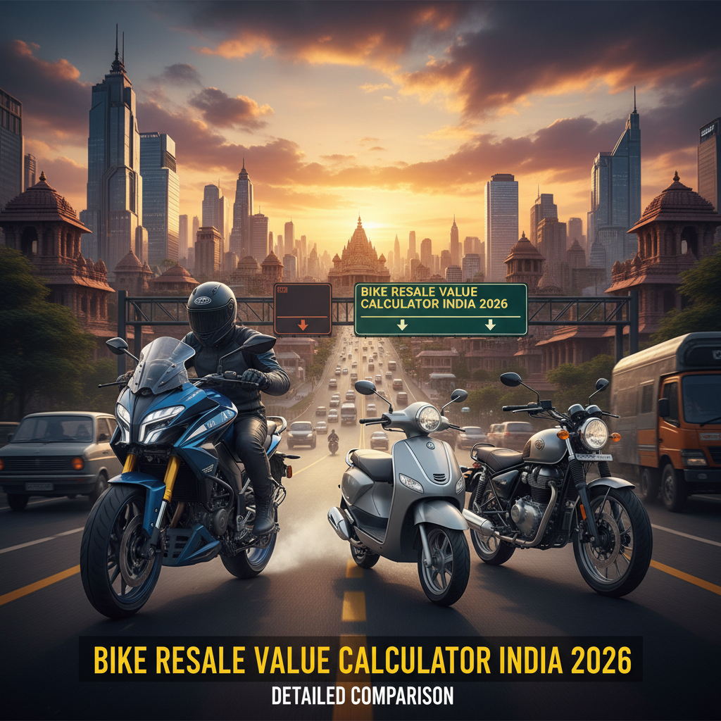 Bike resale value calculator India 2026: Detailed Comparison - SellBikes